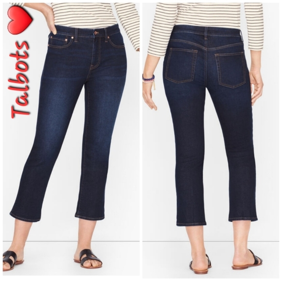 Talbots | Jeans | Nwt Talbots Brand Cropped Flare Jeans | Poshmark